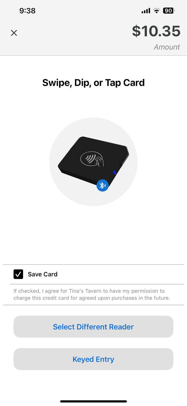 Save card for future use – Support Center
