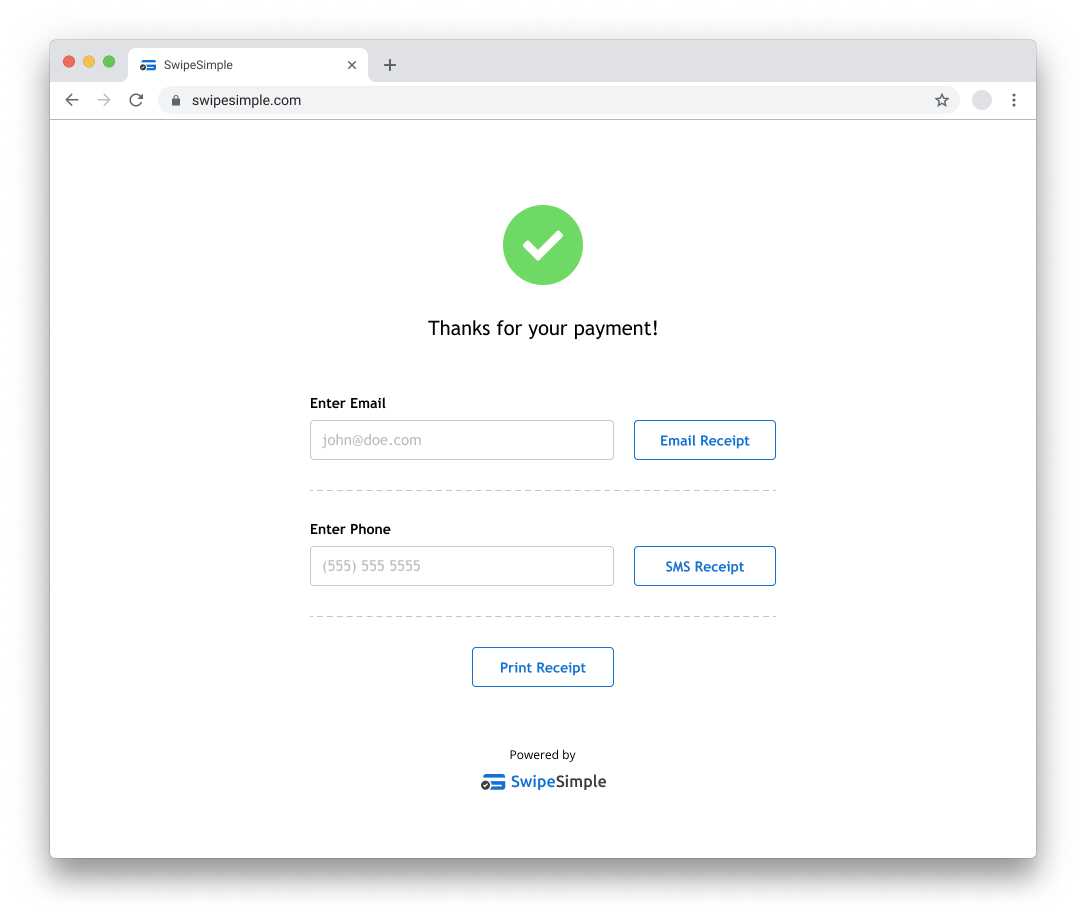 Payment Links – Support Center