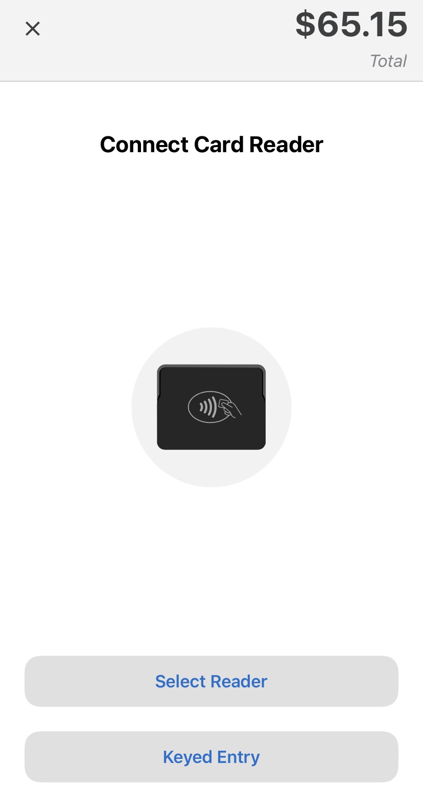 Keyed entry transactions – Support Center